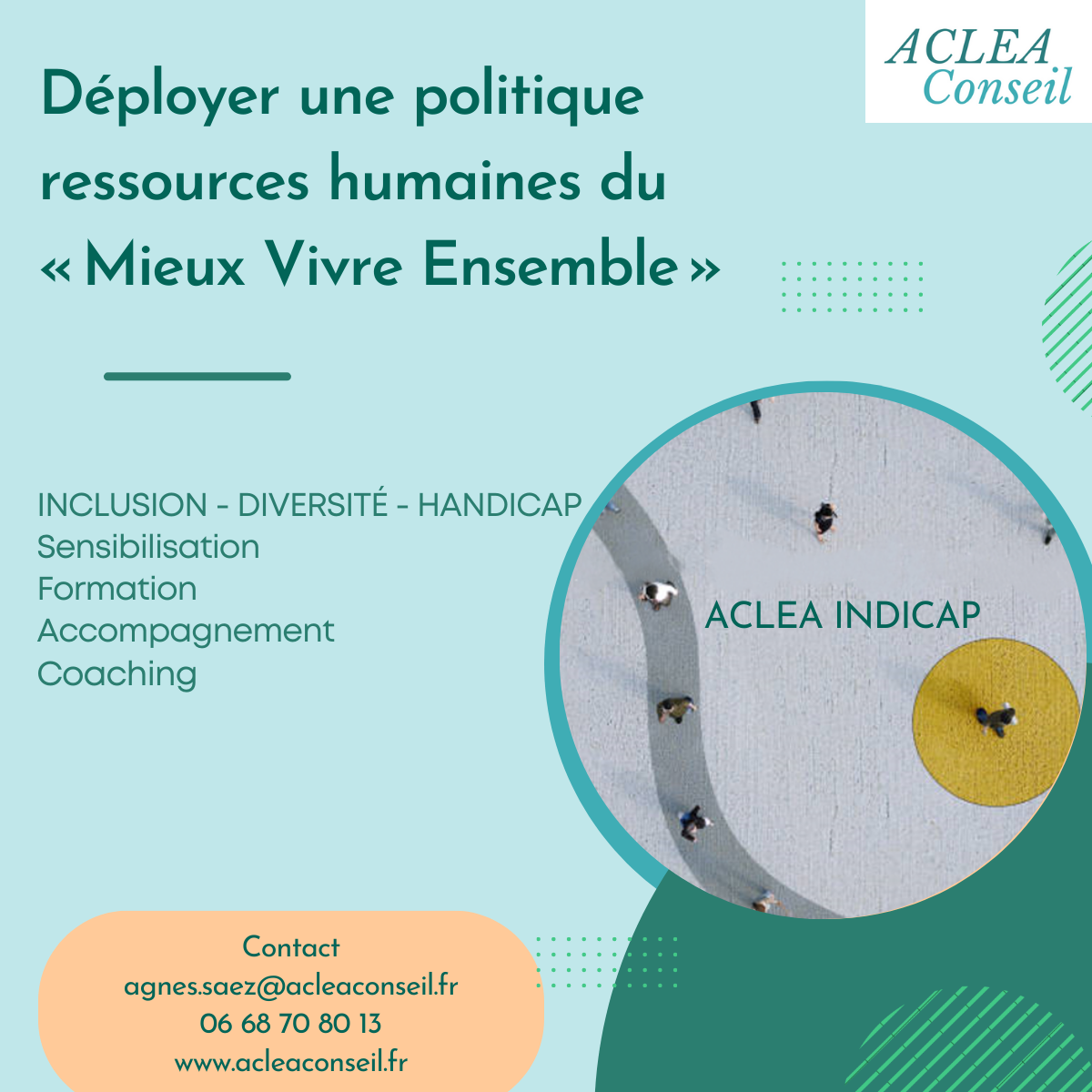INCLUSION DIVERSITE HANDICAP - ACLEA Conseil
